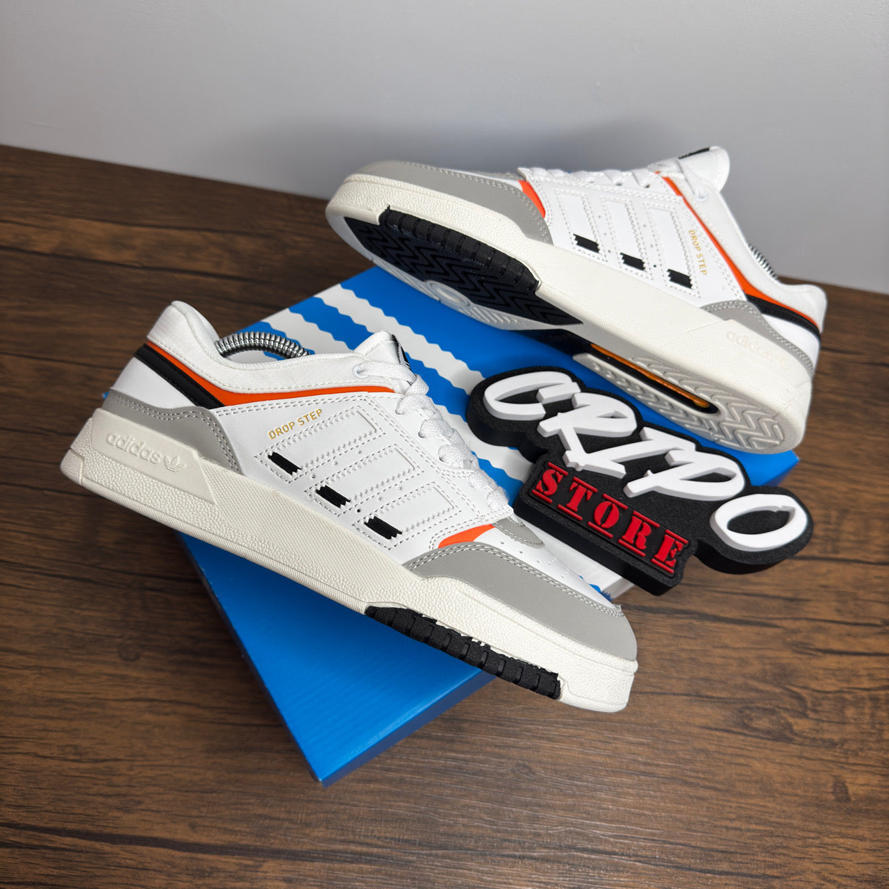 DROPSTEP BLANCO & NARANJA – CRIPO STORE